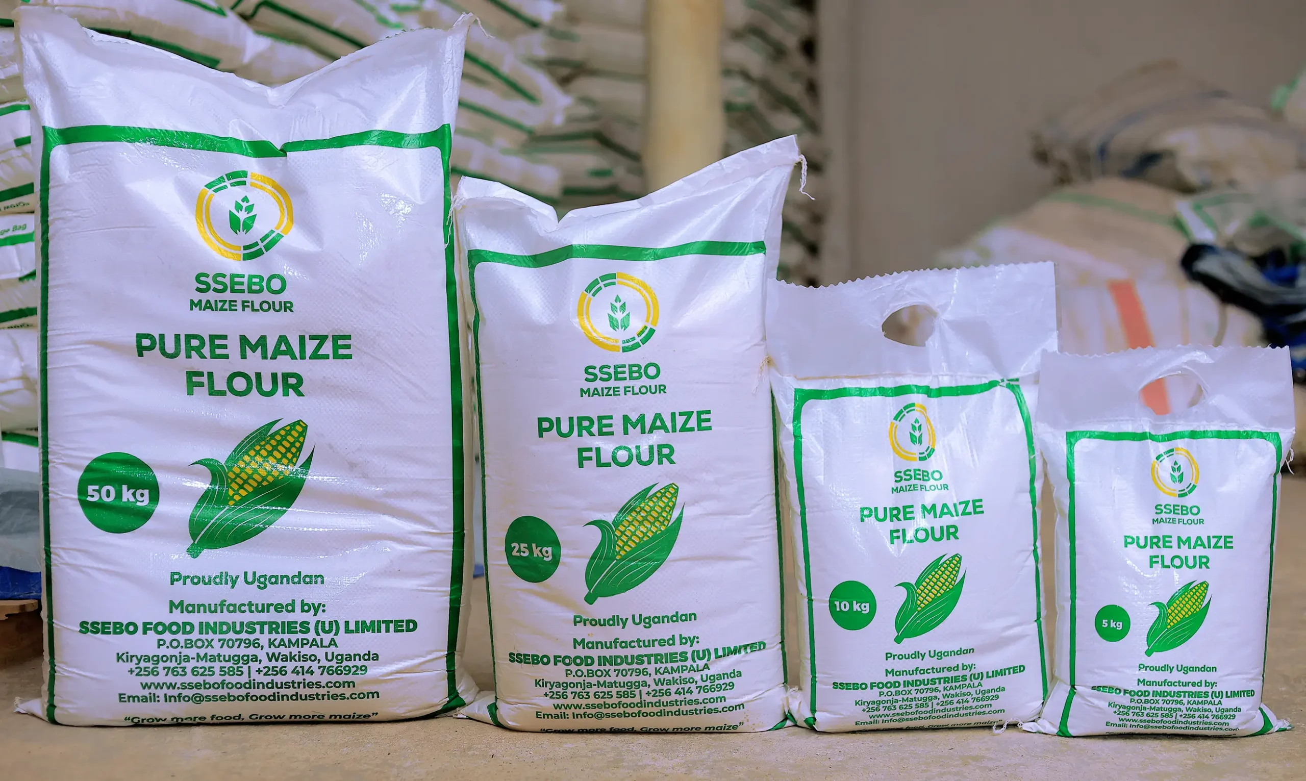 Maize Flour 25Kgs : Ssebo Food Industries